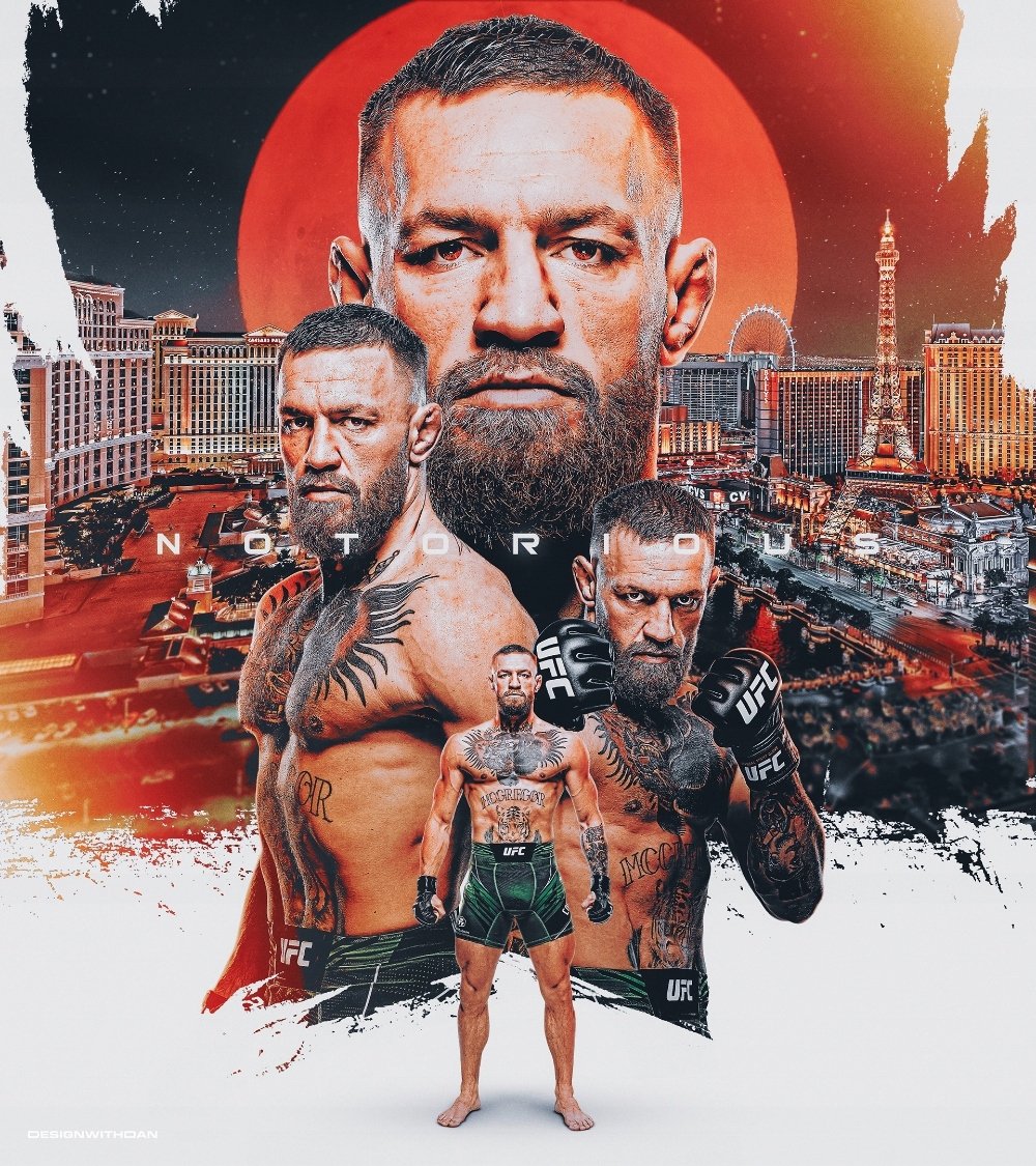 PUZZLE Conor McGregor The Notorious UFC MMA + IMIĘ Pudełko 120 el ...