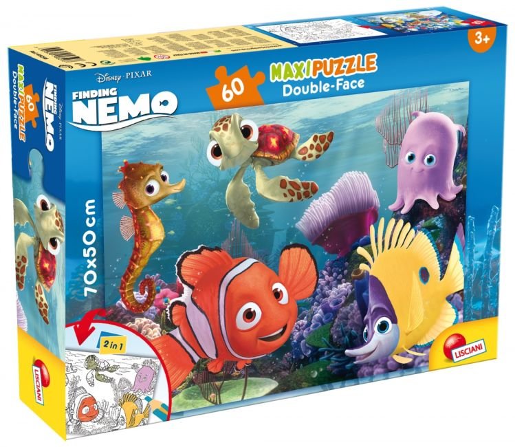 Puzzle dwustronne, Lisciani, Nemo, 60 el. - Lisciani | Sklep EMPIK.COM
