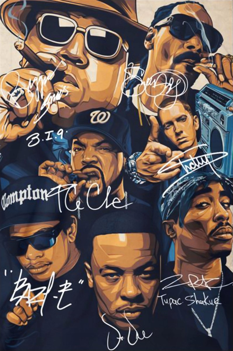 PUZZLE Eminem Rap GOD Legends Never Die + IMIĘ Pudełko 120 el. - Atram ...