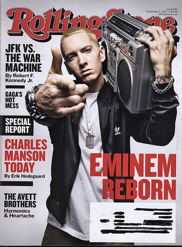 PUZZLE Eminem Rap Retro Vintage A3 252 el z Nadrukiem + IMIĘ Pudełko ...