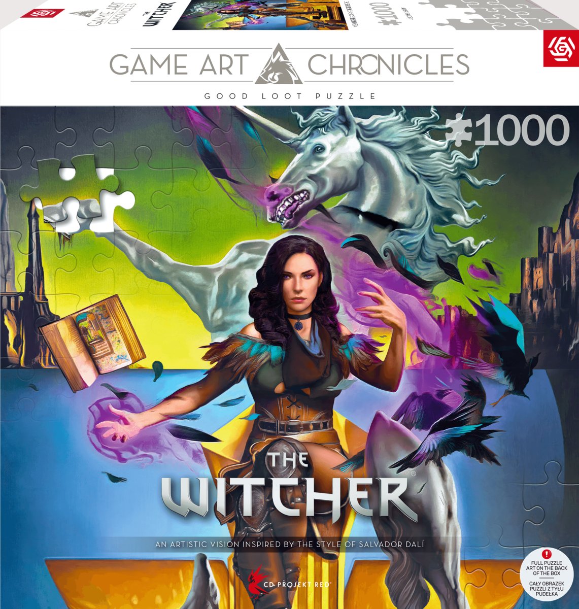 Puzzle, Good Loot, Game Art Chronicles Puzzle, The Witcher (Wiedźmin ...