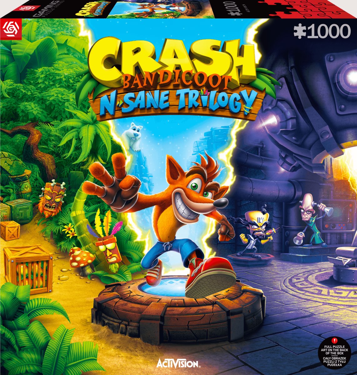 Puzzle, Good Loot, Gaming Puzzle, Crash Bandicoot: N. Sane Trilogy ...