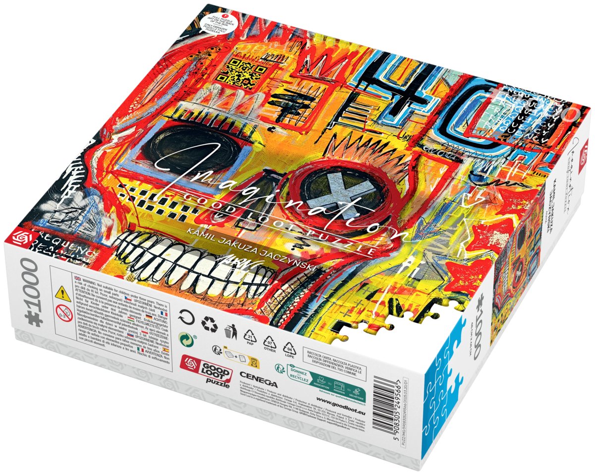 Puzzle, Good Loot, Imagination Puzzle, Kamil Jakuza Jaczyński, 40 HZ, 1000 el. - Good Loot ...
