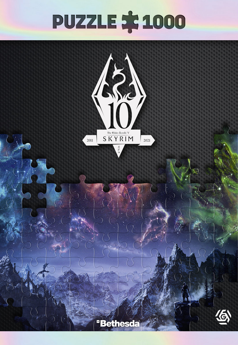 Puzzle, Good Loot, Premium Puzzle, The Elder Scrolls V: Skyrim 10th ...