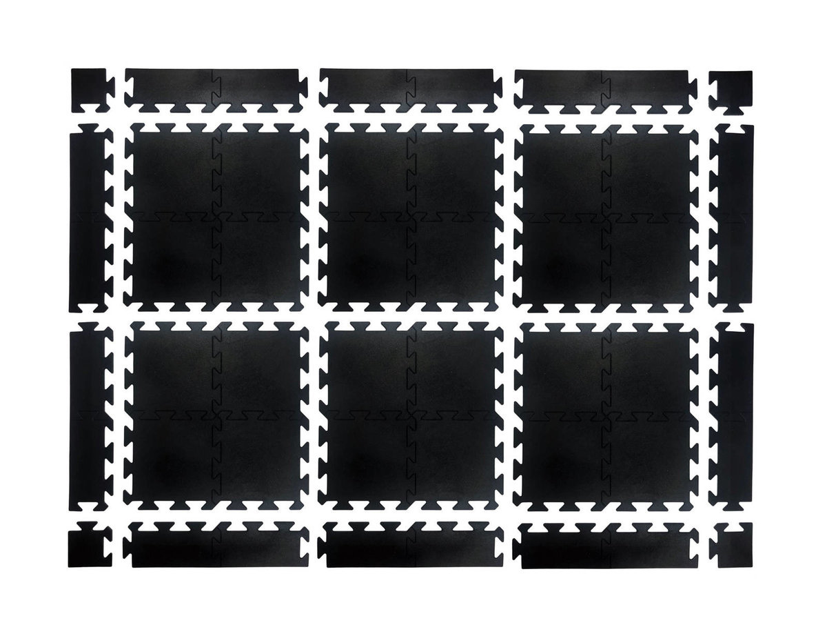 Puzzle gumowe UNDERFIT 15 mm 6 m2 + zakończenia - UNDERFIT | Sport ...