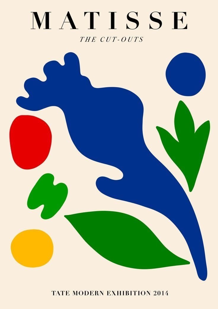 PUZZLE Henri Matisse The Cut-Outs A3 252 el z Nadrukiem + IMIĘ Pudełko ...
