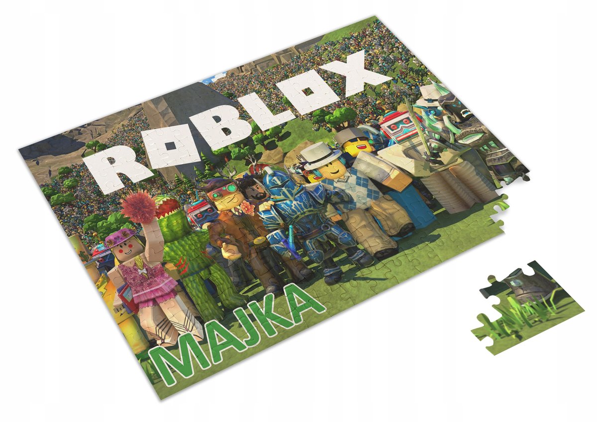 Puzzle + IMIĘ + pudełko Roblox Man Face A3 120 el. - Atram | Sklep ...