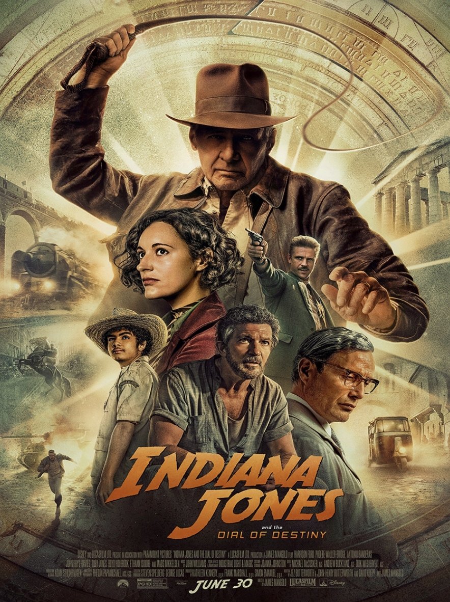 PUZZLE Indiana Jones 5 (2023) film + IMIĘ Pudełko 120 el. - Atram ...