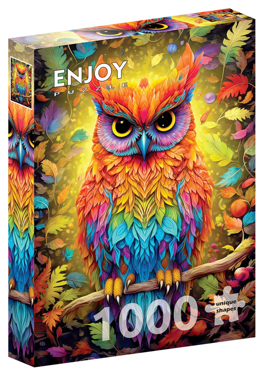 Puzzle, Jesienna sowa, 1000 el. - Enjoy | Sklep EMPIK.COM