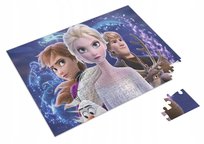 Puzzle Kraina Lodu Elza Anna Elsa Olaf + Imię pudełko A3 252 el ...