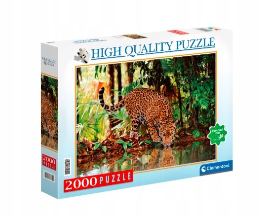 Puzzle Leopard Clementoni 2000 elementów - Clementoni | Sklep EMPIK.COM