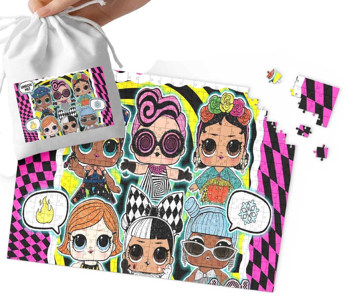 Puzzle - Lol Surp..Rise Wzory Z Bajek Prezent Dla Dzieci 110El ...