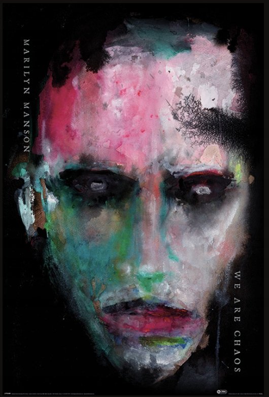 PUZZLE MARILYN MANSON - WE ARE CHAOS + IMIĘ Pudełko 120 el. - Atram ...