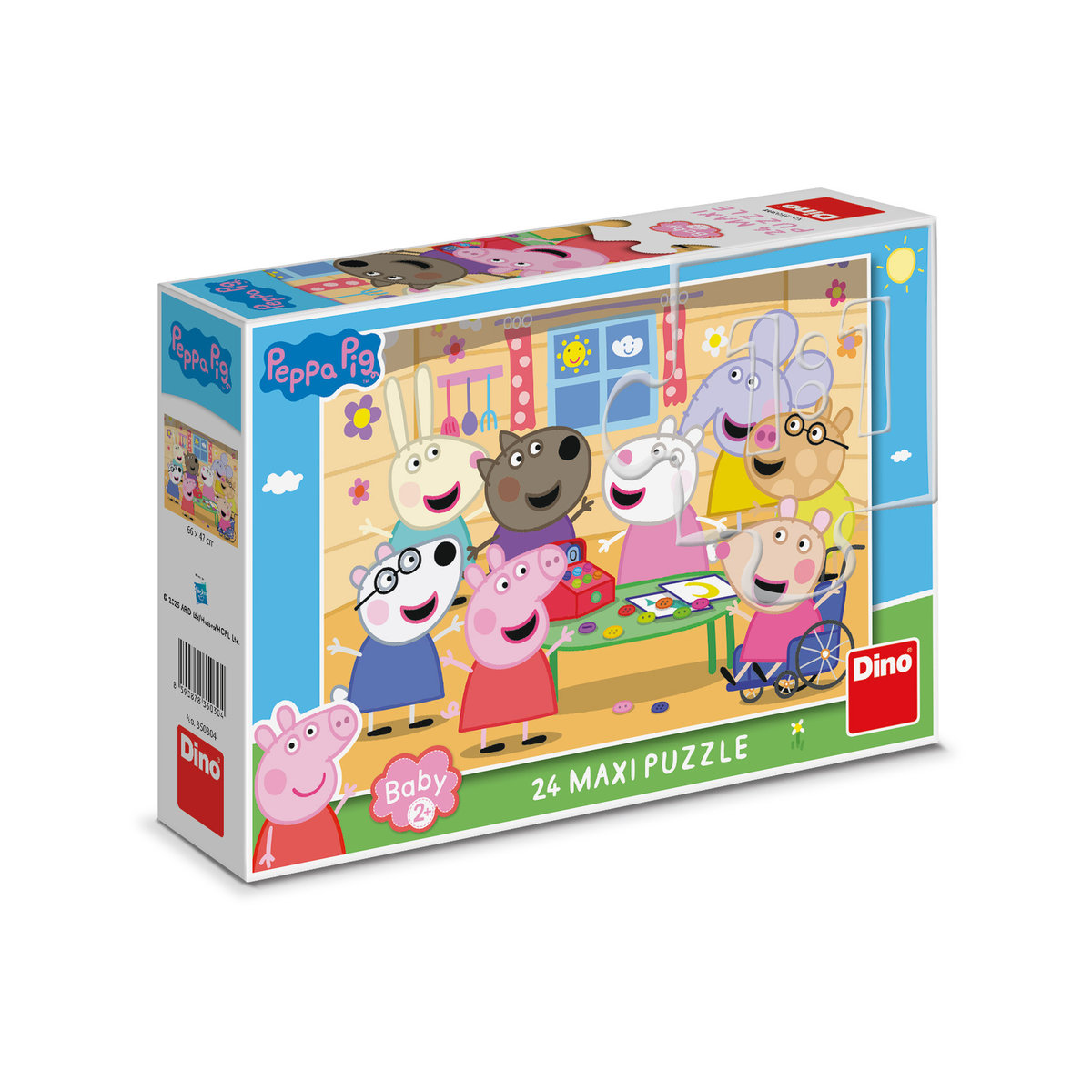 Puzzle maxi 24 elementy Świnka Peppa w sklepie idealne dla dzieci 3 ...