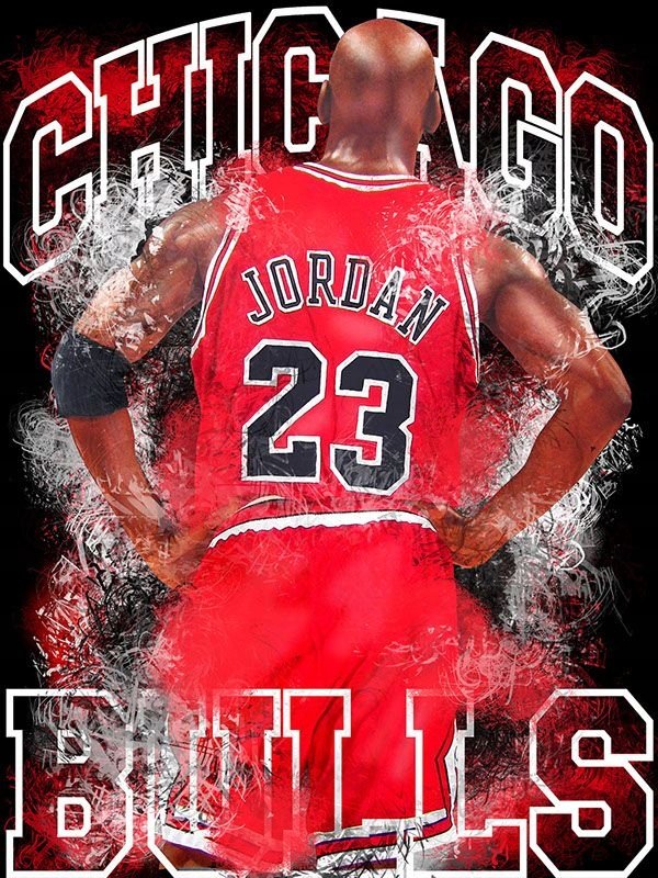PUZZLE Michael Jordan NBA Chicago Bulls + IMIĘ Pudełko 120 el. - Atram ...