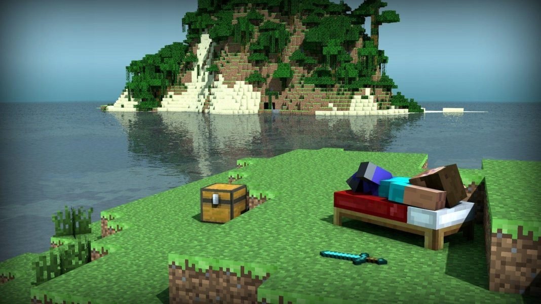 PUZZLE Minecraft GRA World A3 252 el z Nadrukiem + IMIĘ Pudełko - Atram ...