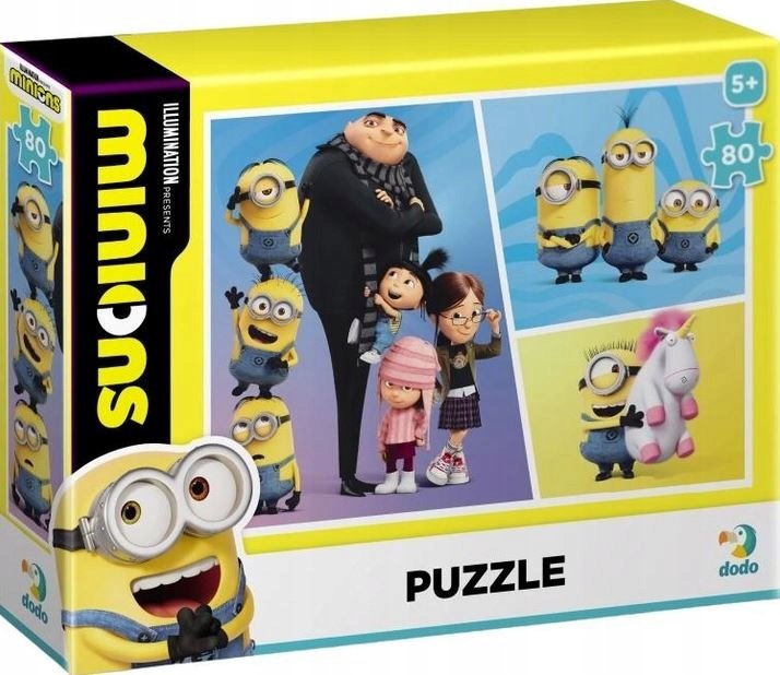 Puzzle Minions Jeden Zespół 80 elementów Dodo - Dodo | Sklep EMPIK.COM