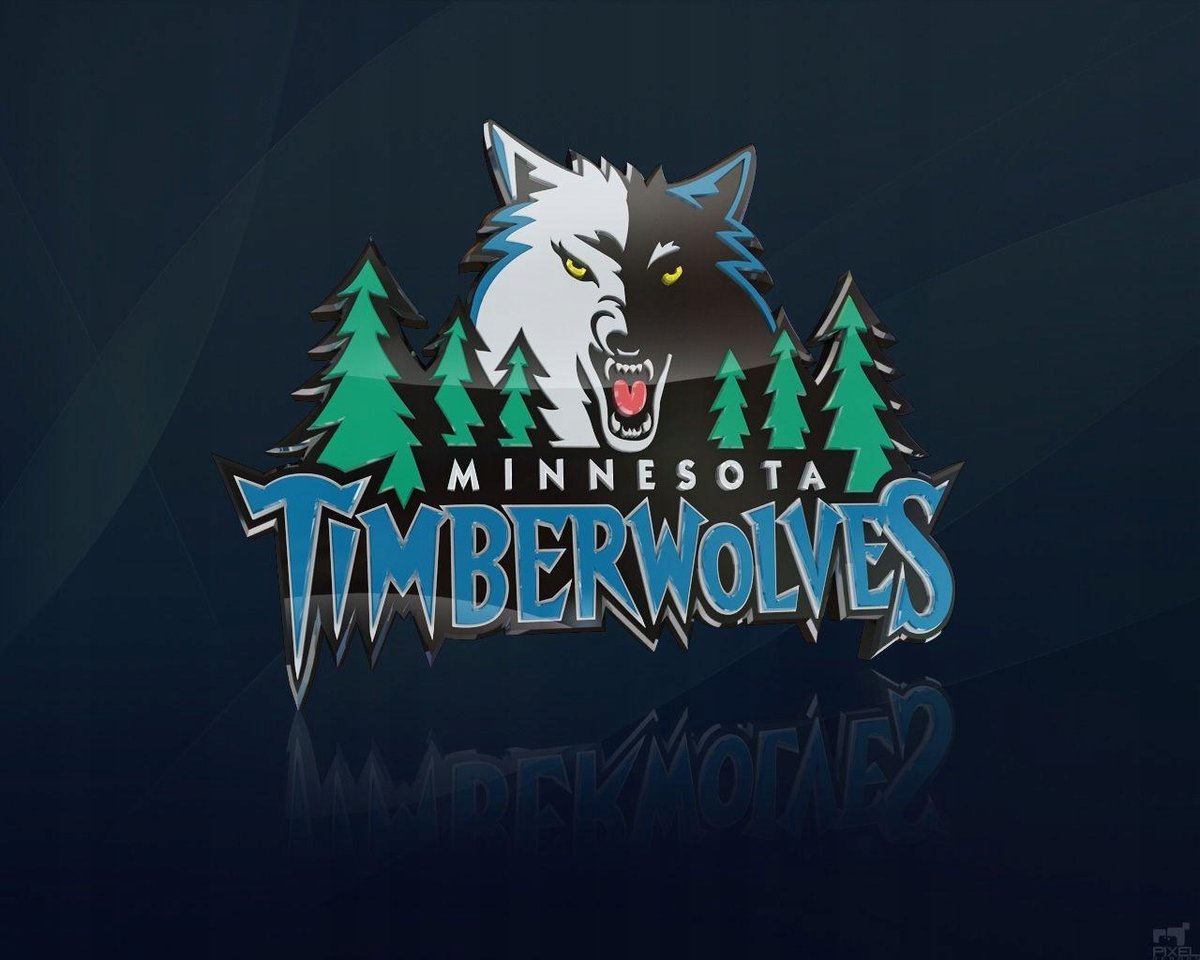PUZZLE Minnesota Timberwolves NBA Logo A3 252 el z Nadrukiem + IMIĘ ...