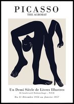 PUZZLE Pablo Picasso The Acrobat Vintage + IMIĘ Pudełko 120 el. - Atram ...