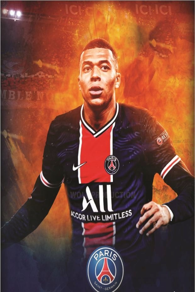 PUZZLE Piłkarski Kylian Mbappe PSG + IMIĘ Pudełko 120 el. - Atram | Sklep EMPIK.COM