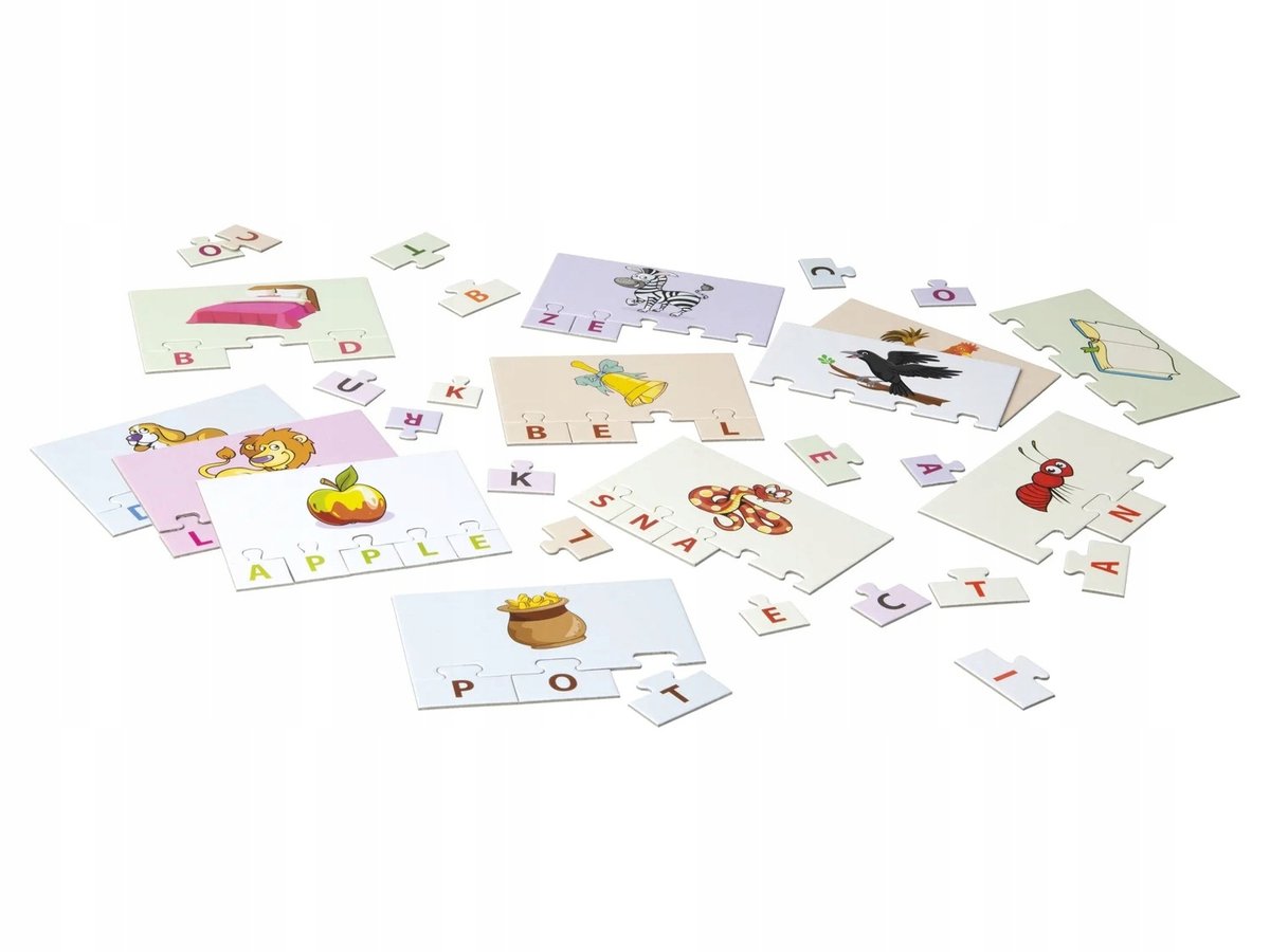 Puzzle Playtive ang 25 elementów nauka angielskiego - Playtive | Sklep ...