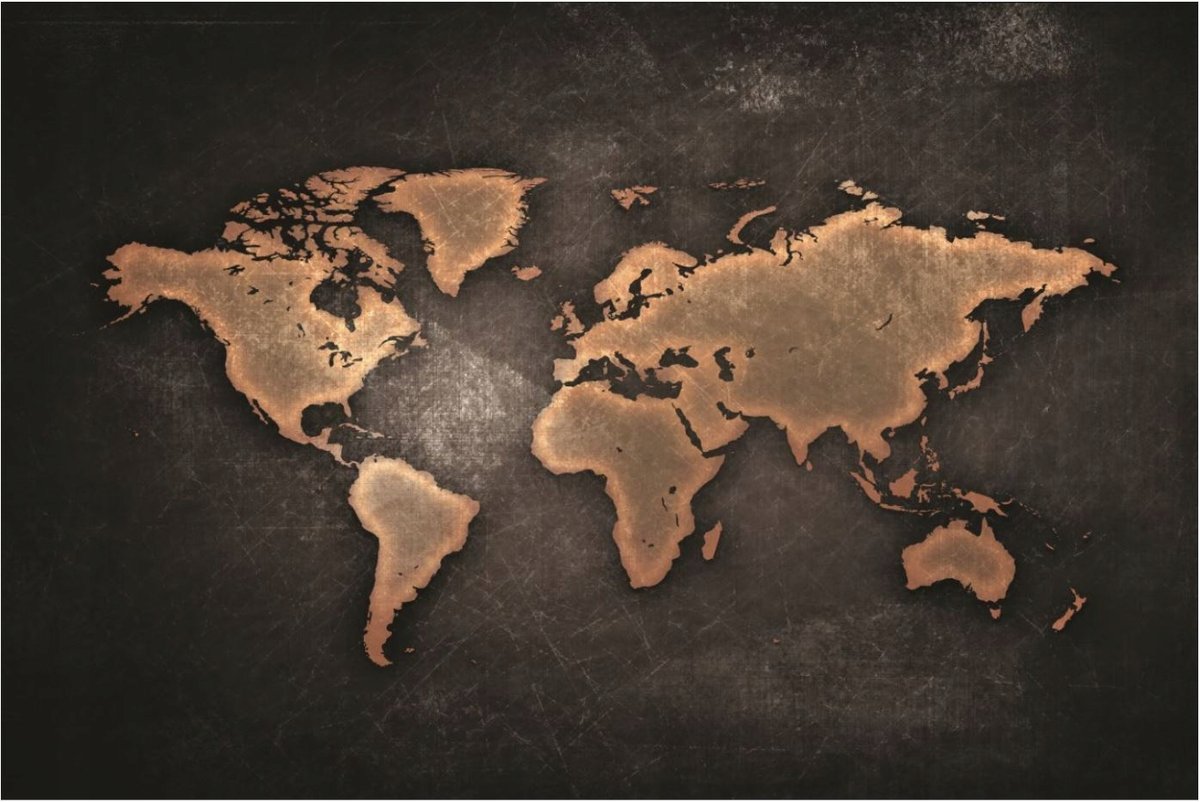 PUZZLE Polityczna Mapa Świata i Flagi + IMIĘ Pudełko 120 el. - Atram ...