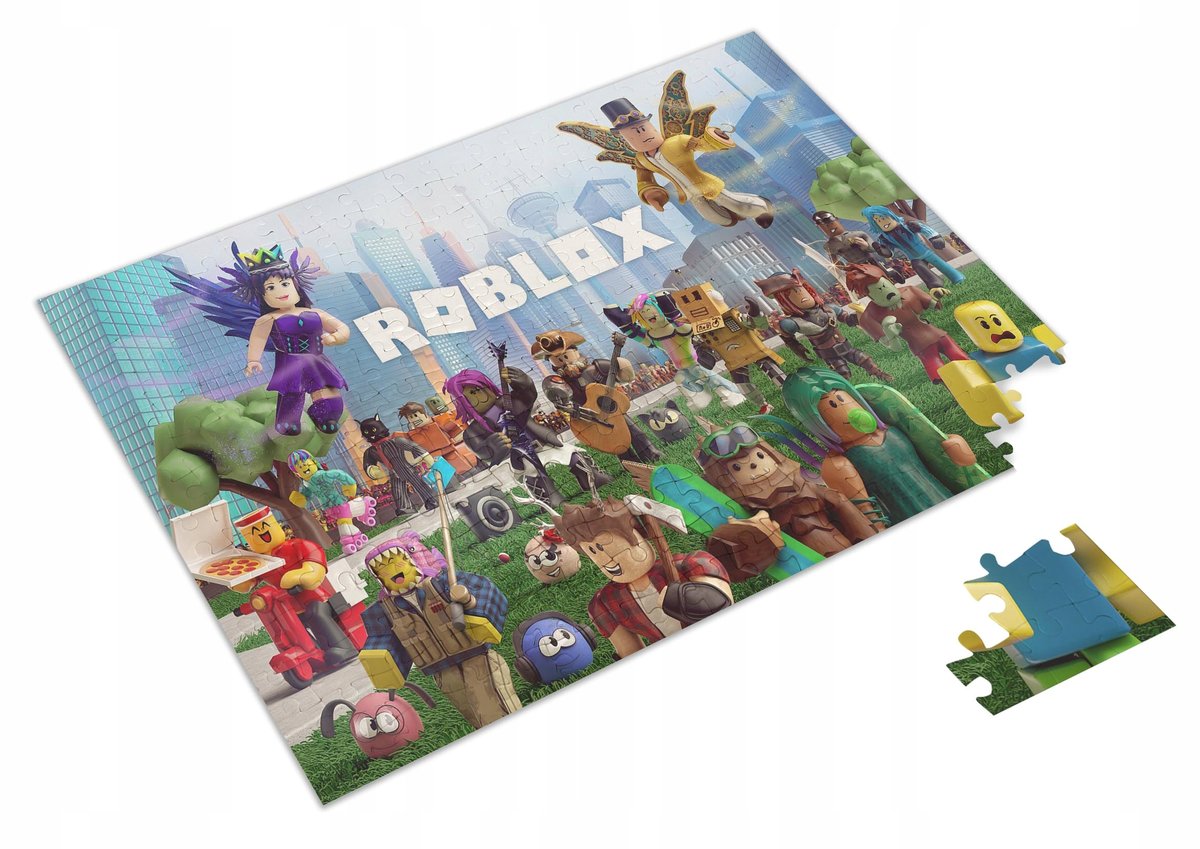 PUZZLE Roblox Gra Postacie + IMIĘ Pudełko 120 el. - Atram | Sklep EMPIK.COM