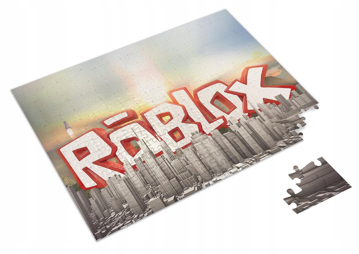 Puzzle Roblox Gra Postacie + Imię pudełko A3 252 el. #3 - Atram | Sklep ...
