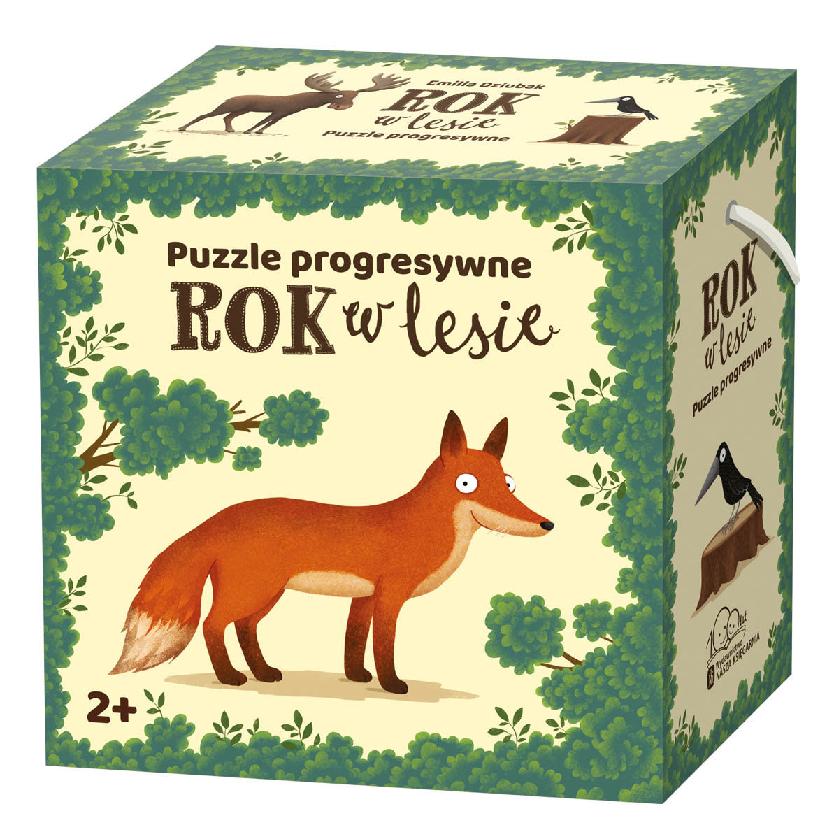 Puzzle, Rok w lesie. Progresywne, 20 el. - Nasza Księgarnia | Sklep ...