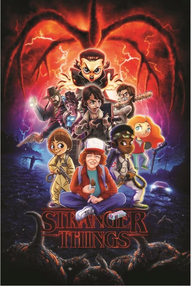 PUZZLE Stranger Things serial + IMIĘ Pudełko 120 el. - Atram | Sklep EMPIK.COM