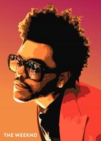 PUZZLE The Weeknd Weekend Wokalista + IMIĘ Pudełko 120 el. - Atram ...
