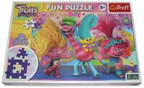 Puzzle TREFL 120 FUN PUZZLE (puzzel w puzzlu) - TROLLE TROLLS ! - Trefl ...