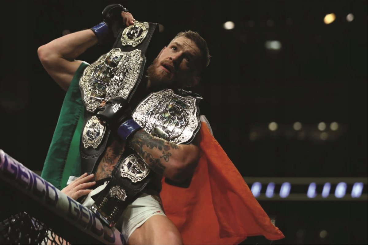 PUZZLE UFC Conor McGregor MMA A3 252 el z Nadrukiem + IMIĘ Pudełko ...
