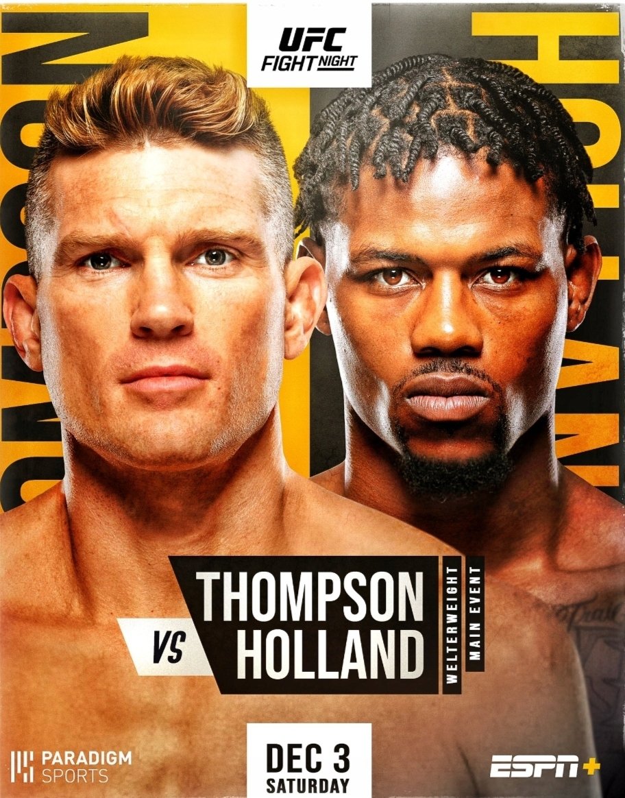 PUZZLE UFC Thompson Holland A3 252 el z Nadrukiem + IMIĘ Pudełko ...