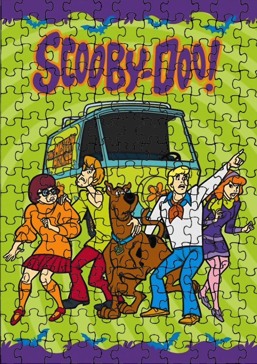 Puzzle układanka 120el : SCOOBY DOO + PUDEŁKO - bez marki | Sklep EMPIK.COM
