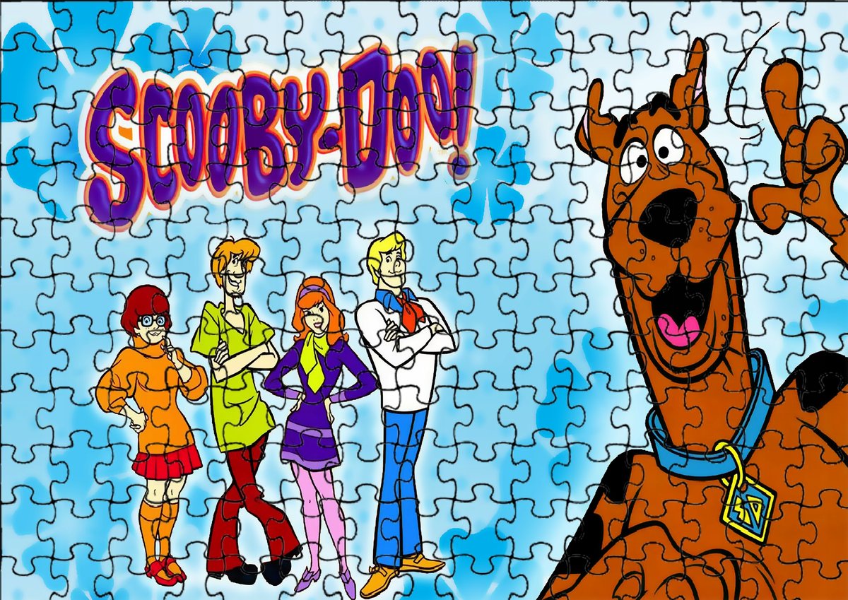 Puzzle układanka 120el : SCOOBY DOO + PUDEŁKO - bez marki | Sklep EMPIK.COM