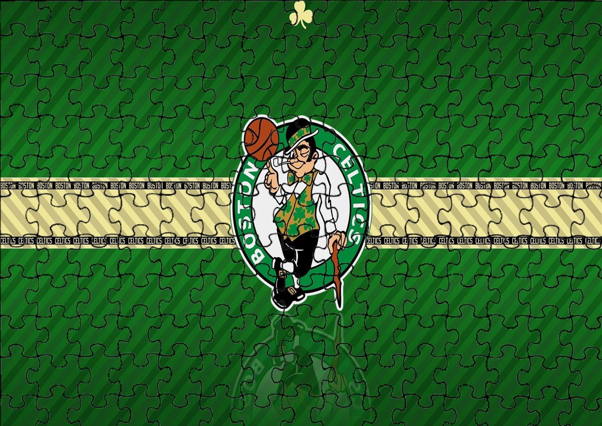 Puzzle Układanka 252 el : Nba Boston C eltics + Woreczek Z Nadrukiem ...