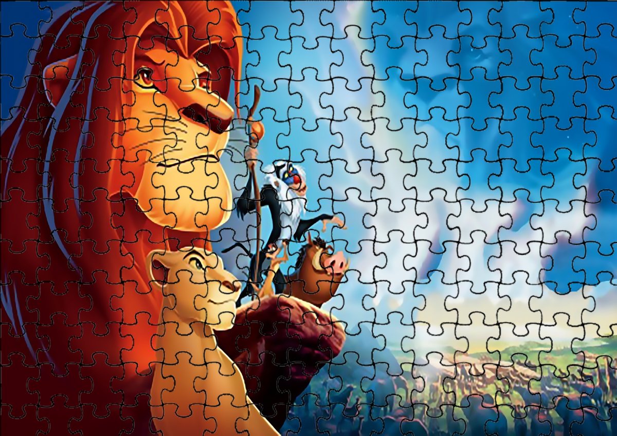 Puzzle układanka 70el :KRÓL LEW TIMON PUMB+PUDEŁKO - bez marki | Sklep ...