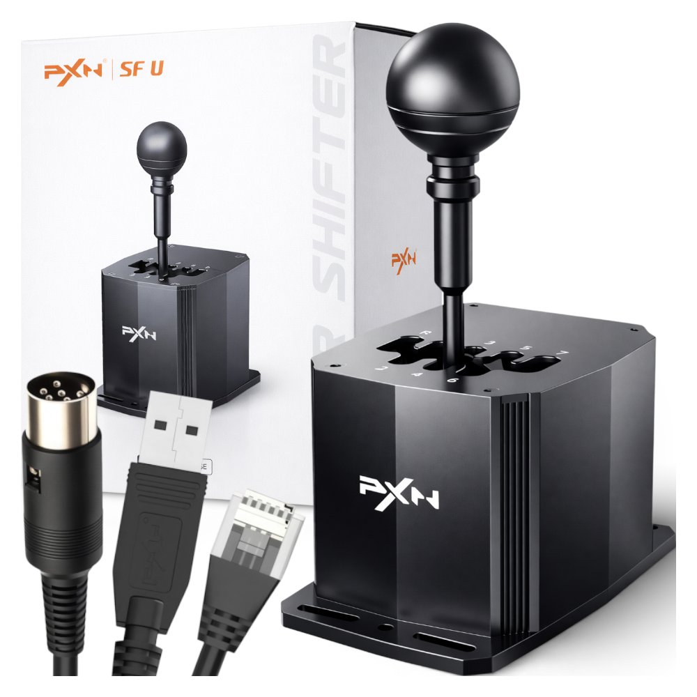 PXN SF U Skrzynia Biegów shifter H 7+1 H 7+1 Simracing PC VD4 VD6 VD10 ...
