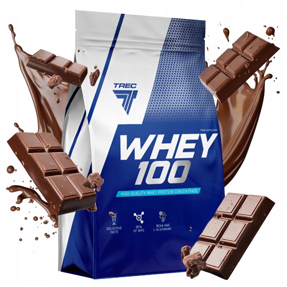 Pyszne Białko Wpc Trec Whey 100 700G Proteiny Na Masę Mięśnie Do ...