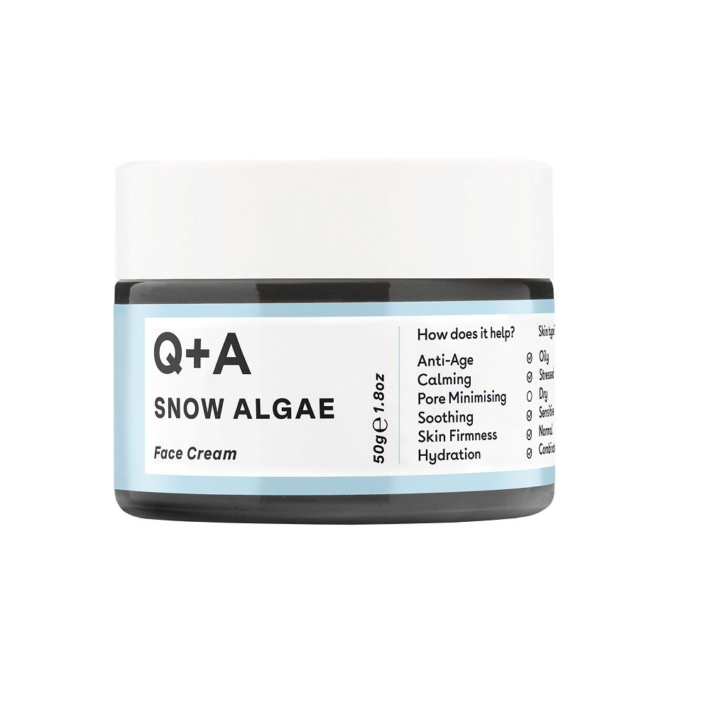 Q+a, Snow Algae Intensive Face Cream, Odżywczy Krem Do Twarzy Z ...