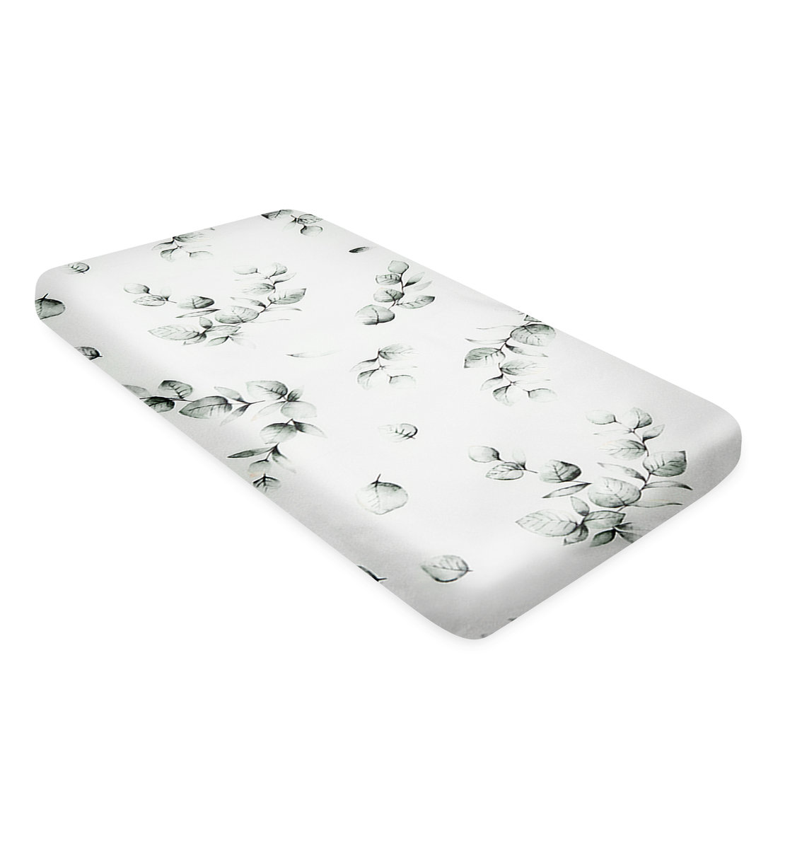 Qbana mama, Prześcieradło bambusowe, Eukaliptus, 60x120 cm - Qbana mama ...