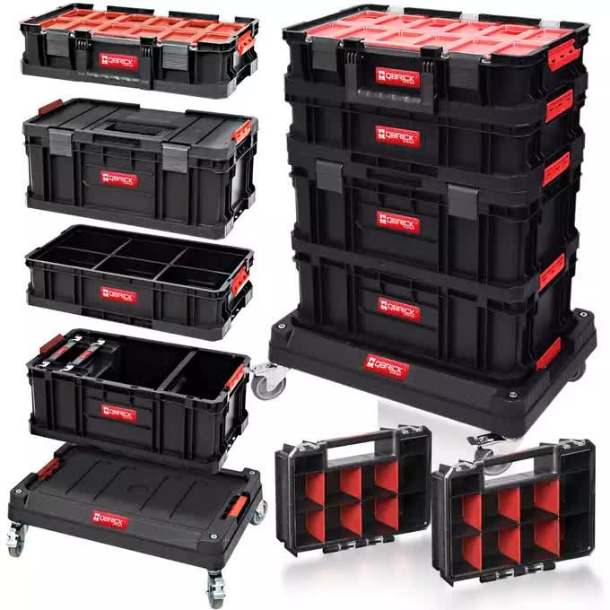 QBRICK SYSTEM Zestaw skrzynek narzędziowych na platformie TWO 7 in 1 ...