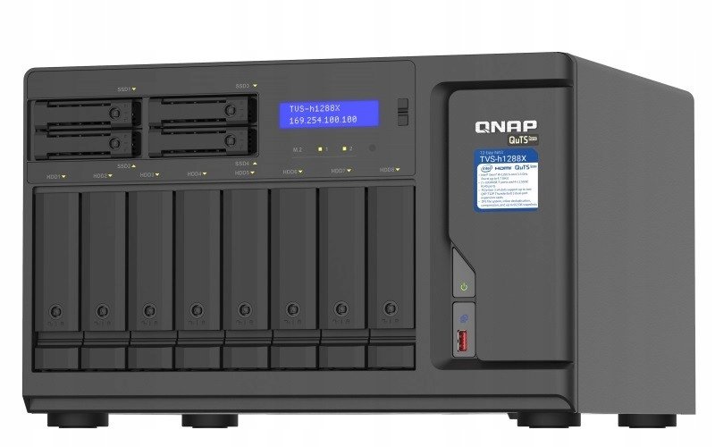 Qnap Serwer Nas Tvs-H1288X-W1250-16G 12X0Hdd Intel - QNAP | Sklep EMPIK.COM