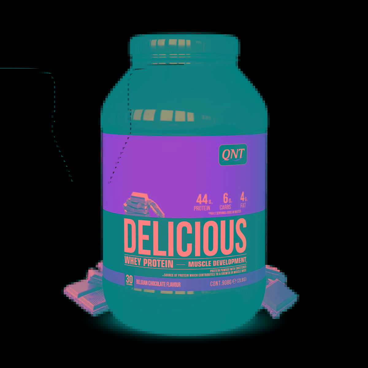 QNT - Delicious Whey Protein - 908 g czekolada - QNT | Sport Sklep ...