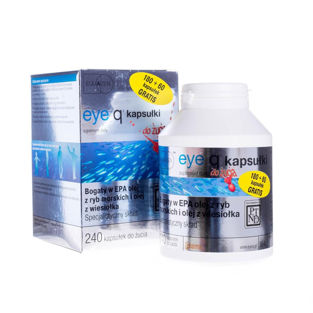 Qpharma, Eye Q, 240 kapsułek do żucia | Sklep EMPIK.COM