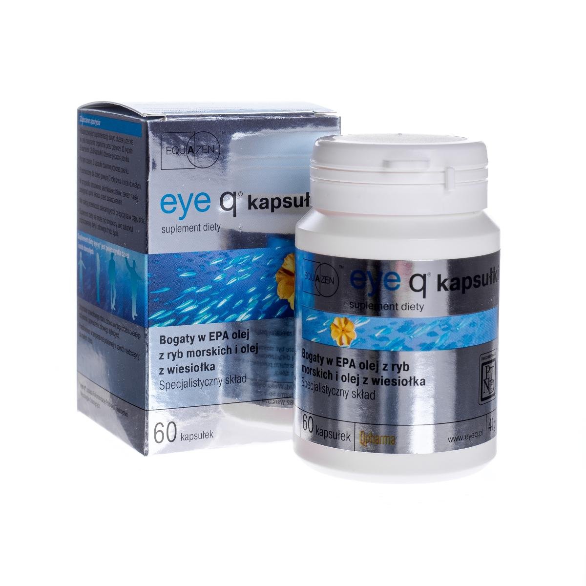 Qpharma, Eye Q, suplement diety, 60 kapsułek | Sklep EMPIK.COM