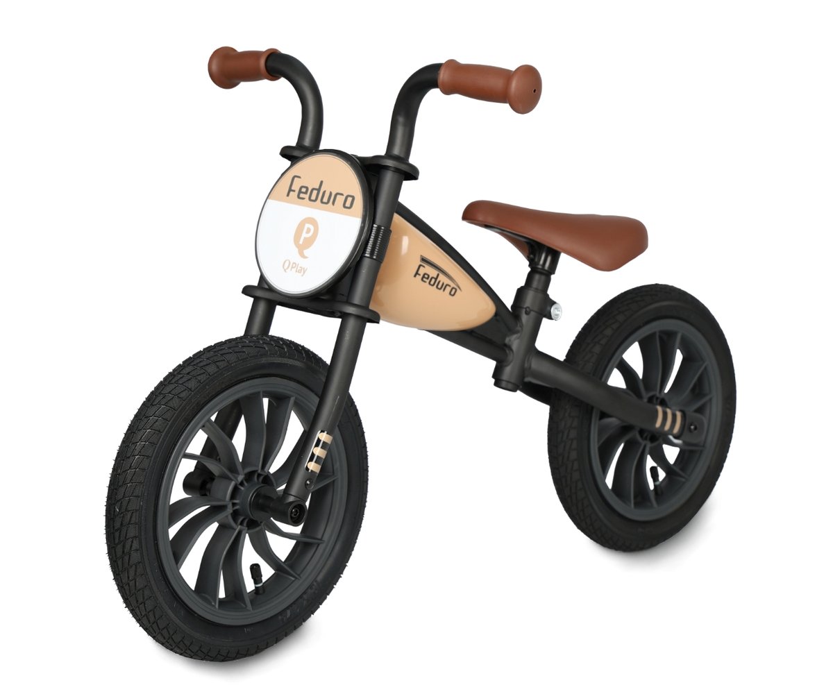 Qplay Rowerek Biegowy Feduro Beige - Qplay | Sklep EMPIK.COM
