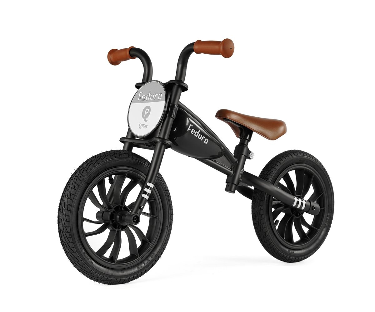 Qplay Rowerek Biegowy Feduro Black - Milly Mally | Sklep EMPIK.COM