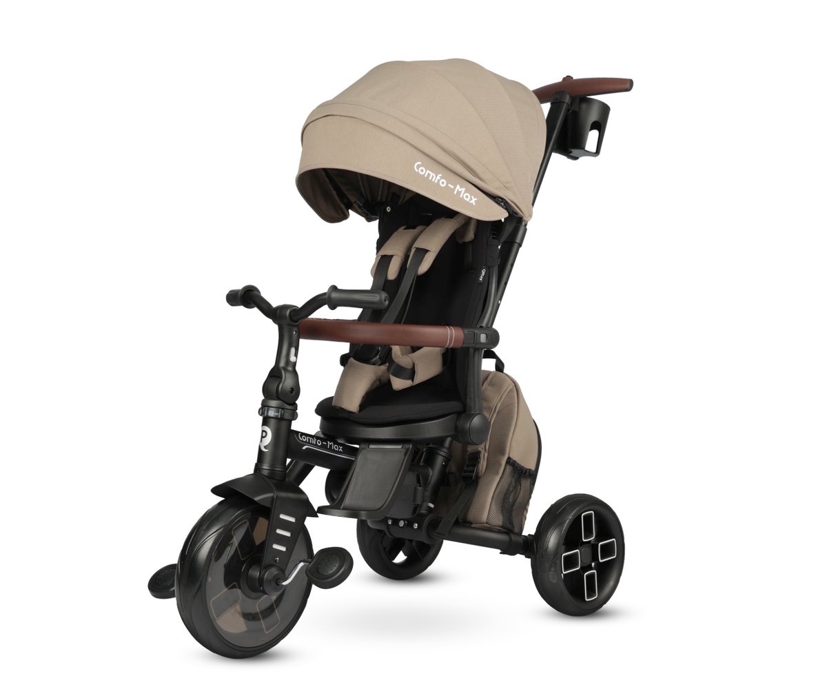 Qplay Rowerek Trójkołowy Comfo Max Coffee - Qplay | Sklep EMPIK.COM